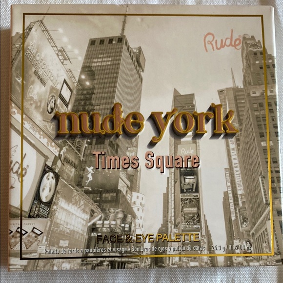 RUDE | Makeup | Rude Gold Urban Accents Palette | Poshmark
